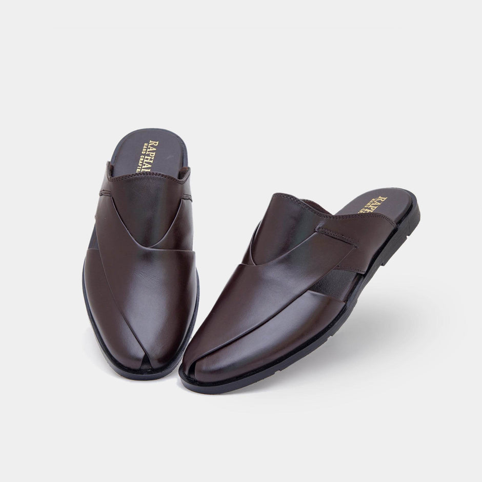 Buy Mule/Cut Leather Shoes for Men Online in Pakistan – The Raphael Store